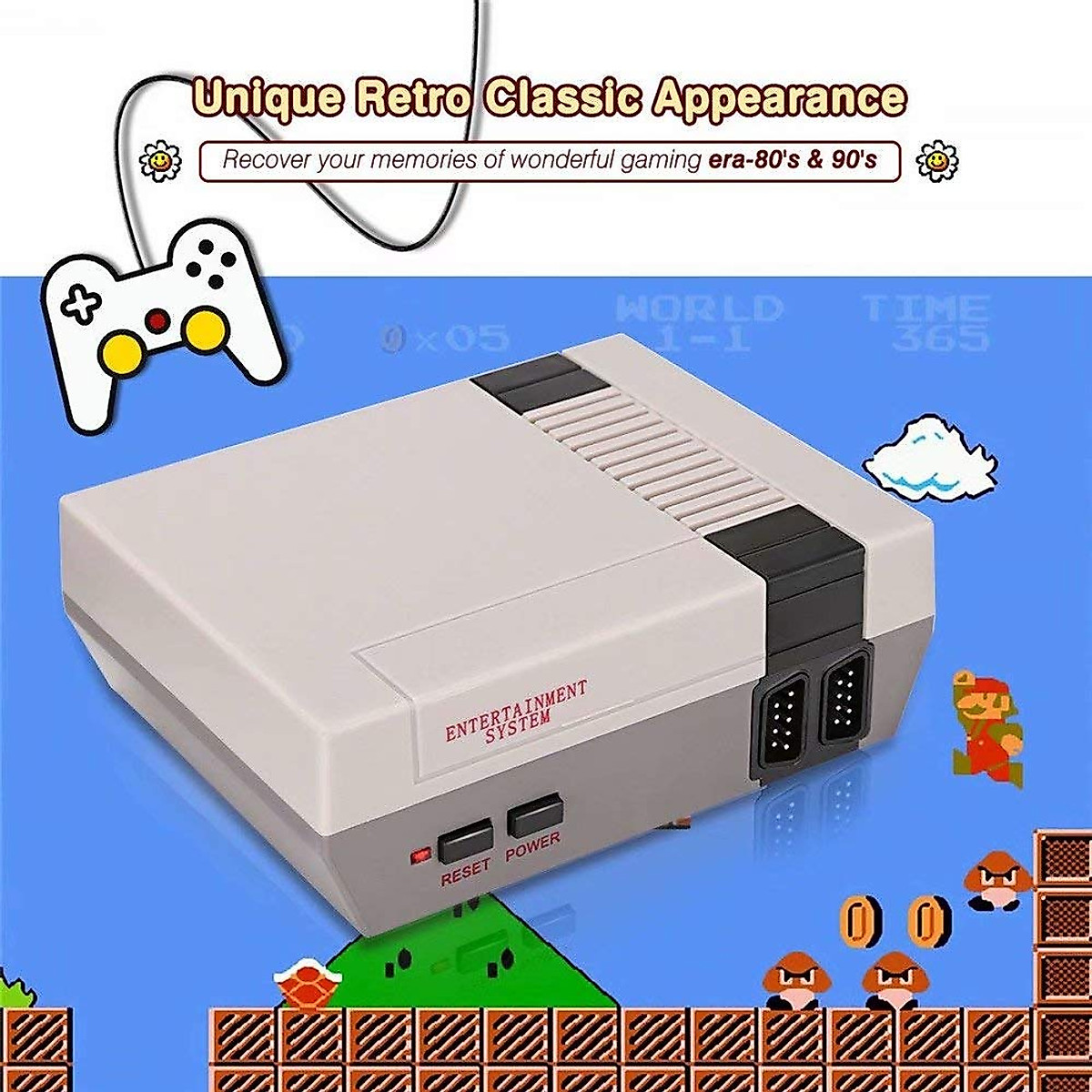 LIFTREN Plug & Play Classic Handheld Game Console,Classic Game Console Built-in 620 Game Handheld Game Console, Video Game Player Console for Family TV Video (Game Console-01)