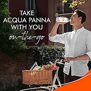 Acqua Panna Natural Spring Water, 16.9 Fl. Oz. Plastic Bottles, Pack of 24