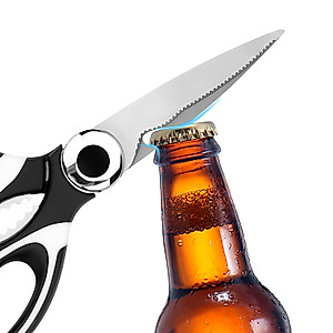 Kitchen Shears,2-Pack Heavy Duty Kitchen Scissors,Dishwasher Safe Meat Scissors,Kitchen Scissors for General Use for Chicken/Poultry/Fish/Meat