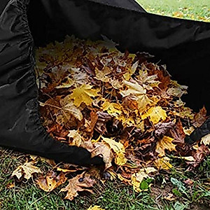 Milltrip Lawn Tractor Leaf Bag for Riding Lawn Mower, 96 × 56 Inch, 210D Oxford Cloth Wear-Resistant, Oversized Garden Lawn Mower Leaf Bag, Lawn Mower Grass Catcher Bag for All Lawn Mower Tractor