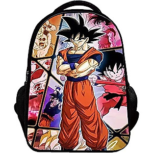 Mxcostume Anime Dragon Backpack Cute Cartoon Pattern Print Bookbag Cosplay Bag (Style-2)