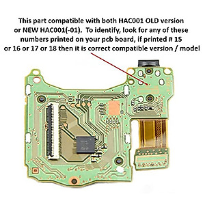 WirelessFinest Card Slot Reader Game Cartridge Tray Headphones Jack Port Replacement for Nintendo Switch Repair Part