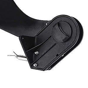 Kayak Canoe Rudder Foot Direction Control Tackle Kits Angling Boat Watercraft Recreation Water Sports Plastic Black