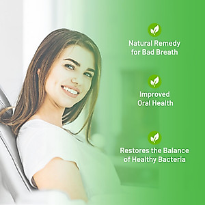 BM249 Halitosis, Natural Remedy for Bad Breath - Helps Improve Oral Health, Reduce Smelly Breath & Restore Healthy Bacteria in The Mouth, 30mL