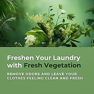 Flowcheer Ultra Concentrated Laundry Detergent Sheets - 200 Count, Fresh Vegetation Scent, Ideal for Busy Households, Eco-Friendly, Versatile, Powerful Stain Removal