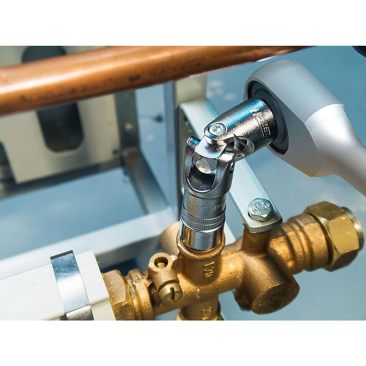 Hazet 900Z 1/2-Inch Socket Set - Black/Blue/Silver (25-Piece)