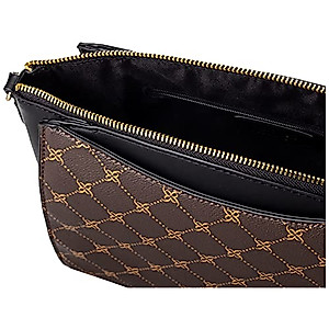 Nine West Paisley Crossbody, BROWN/BLACK
