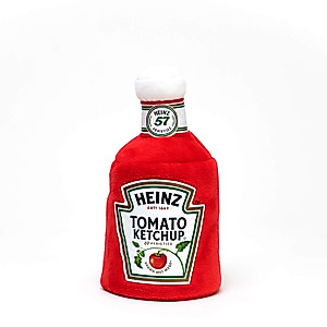 Anirollz x Heinz Bunny Plush with Tomato Ketchup Toy Blanket Small 6" Bunniroll