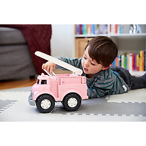 Green Toys Fire Truck Pink CB