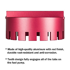 PIILOO 69800 Fuel Pump Socket Fuel Tank Lock Ring Removal Tool Compatible with Volvo S60 2001-2009, S80 1999-2006, V70 2001-2007, XC70 2003-2007 and XC90 2003-2014