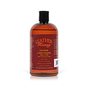 Leather Honey Leather Conditioner, Non-Toxic & Made in the Usa Since 1968. Protect & Restore Leather Couches & Furniture, Car Interiors, Boots, Jackets, Shoes, Bags & Accessories. Safe for Any Colors