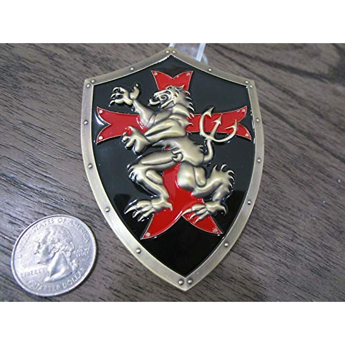 Seal Team Six Gold Squadron NSWDG Navy Seal Team VI DEVGRU Challenge Coin