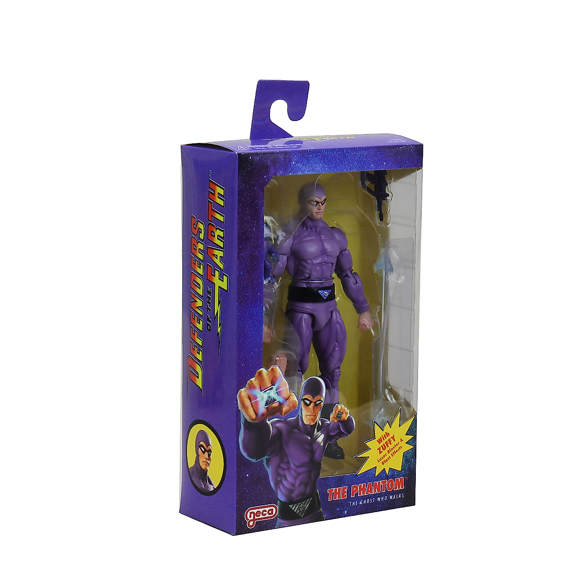 NECA Defenders of The Earth Original Superheroes S1 7" Scale The Phantom Action Figure