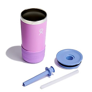 Hydro Flask Kids 12 Oz Tumbler With Straw And Boot Anemone