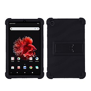 MOOPW Case for Alldocube iPlay 50 Mini - Soft Silicone Shockproof Stand Rubber Shell Protective Cover for Alldocube iPlay 50 Mini 8.4 inch Tablet
