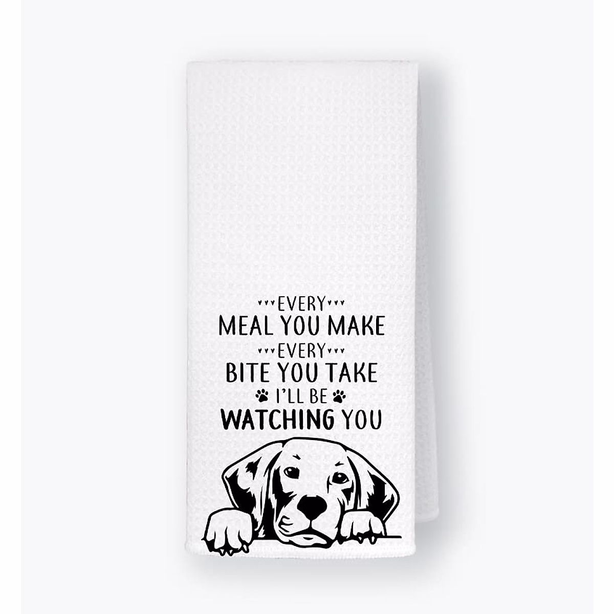 QODUNG Every Meal You Make Funny Golden Retriever Soft Kitchen Towels Dishcloths 16x24 Inch,Cute Golden Drying Cloth Hand Towels Tea Towels for Kitchen,Golden Lover Gifts