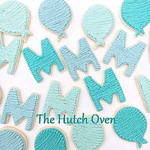 Alphabet Letter M 3 Inch Cookie Cutter from The Cookie Cutter Shop – Tin Plated Steel Cookie Cutter