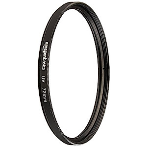 Amazon Basics UV Protection Camera Lens Filter - 72mm