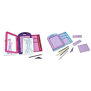 Melissa & Doug Fashion Design Art Activity Kit & Princess Design Activity Kit