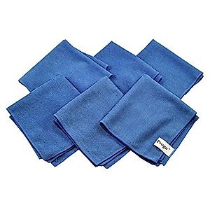 Progo Microfiber Cleaning Cloths for LCD/LED TV, Laptop Computer Screen, iPhone, iPad and More. (6 Pack)