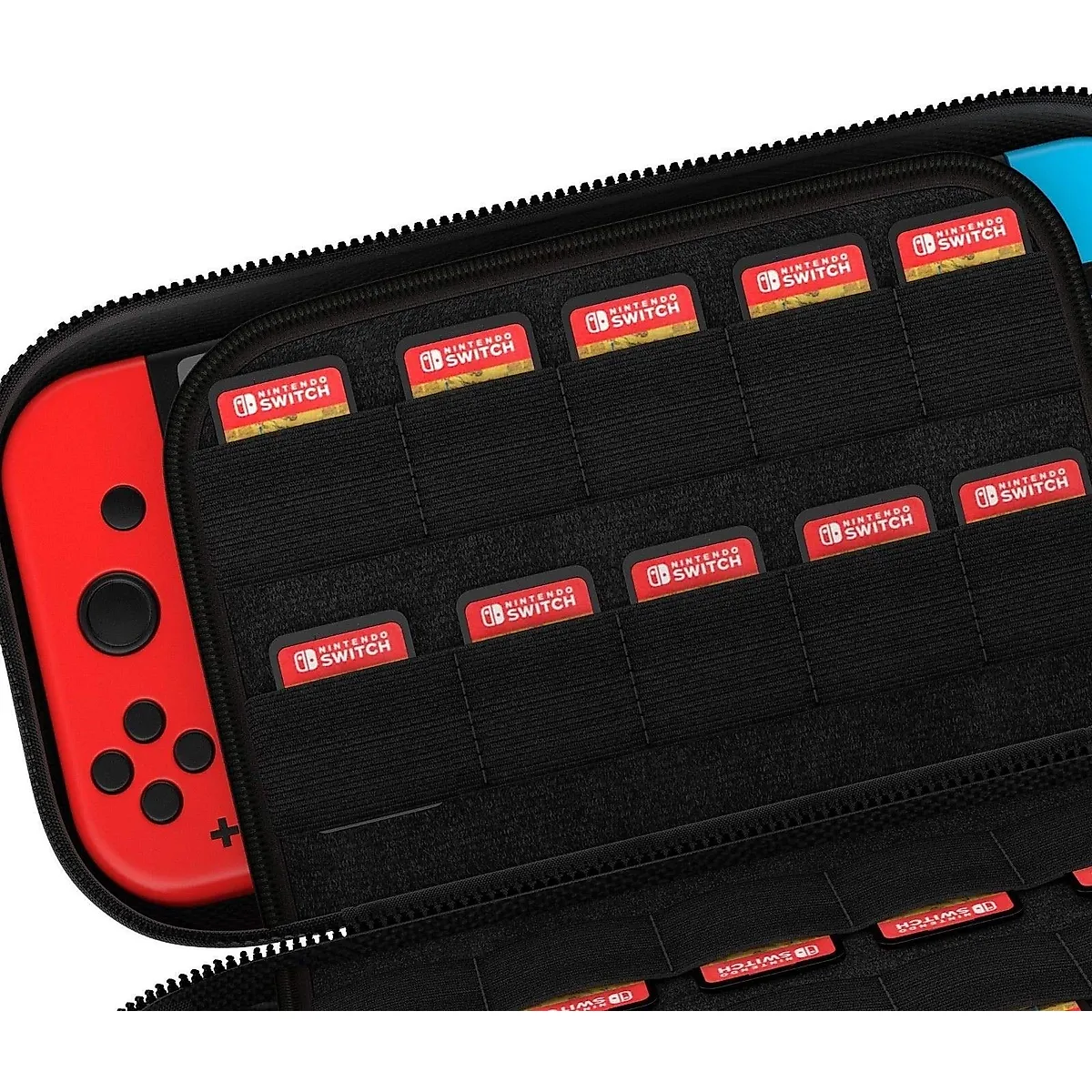 Ortz Carry Case for Nintendo Switch [Stores 29 Games] Premium Quality Protective Portable Hard Carry Case Pouch for Nintendo Switch Console Accessories - Best Game Travel Case Black [nintendo_switch]
