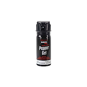 Sabre Pepper Gel with Belt Clip, 18 Bursts