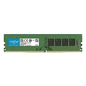 Crucial Server Memory 16GB DDR4 DIMM 288-pin - 2666 MHz / PC4-21300 - CL19-1.2 V - unbuffered - ECC CT16G4WFD8266
