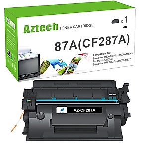 Aztech Compatible Toner Cartridge Replacement for HP 87A CF287A 87X CF287X HP Laserjet Enterprise M506 M506dn M506n M506x HP Laserjet Pro M501 M501dn M527 M527dn Printer (Black, 1-Pack)