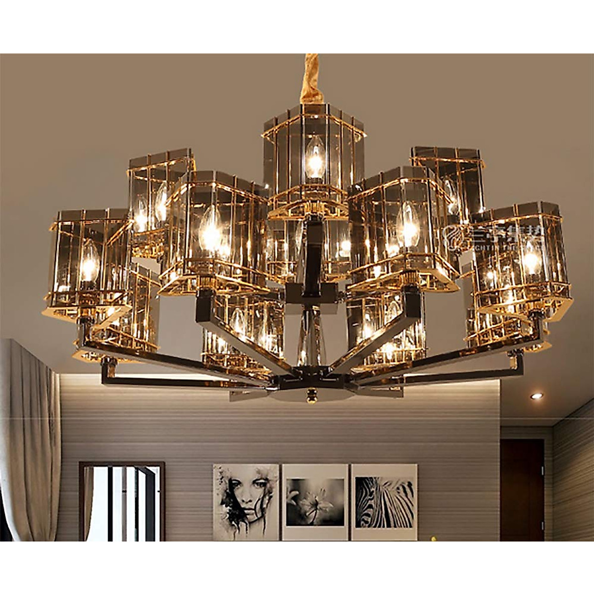 G9 2W LED Bulb Mini Globe Crystal Light (20W Equivalent) G9 Bi Pin Base Chandeliers Light Glass Cob Decorative Light Bulb for Home Lighting Ceiling Fan Warm White 3000K AC110V Dimmable 6 Pack