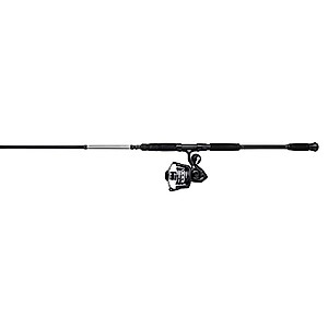 PENN Pursuit IV Spinning Reel and Fishing Rod Combo, Black/Silver, 4000 Reel Size - 7' - Medium - 2pc
