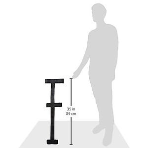 SP Ableware 704180002 Leg Wrap Positioning Aid, Black, Pack of 2