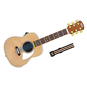 Little Tikes My Real Jam Acoustic Guitar with Strap, Musical Instrument with 4 Modes, Play Any Song with Bluetooth, Gift for Kids, Toy for Boys and Girls Ages 3 4 5+ Year Old