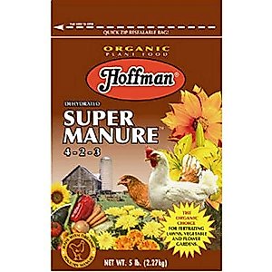 Hoffman 20505 Dehydrated Super Manure 4-2-3, 5 Pounds
