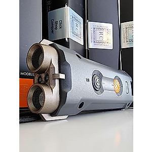 RC Ultrasonic Bark Deterrent |Anti-bark Training Device and Corrector Behavioral |Stop Bad Behavior with LED Lights |1-Year Warranty (Charcoal, New Upgraded)-(6M - 8Years)