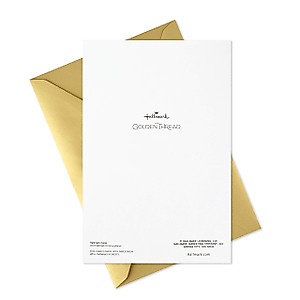 Hallmark Golden Thread Birthday Card (A Birthday Wish)