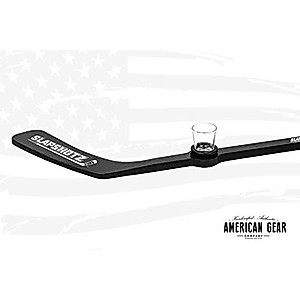 American Gear Company slapshotz Hockey Stick With Shot Glass Holders