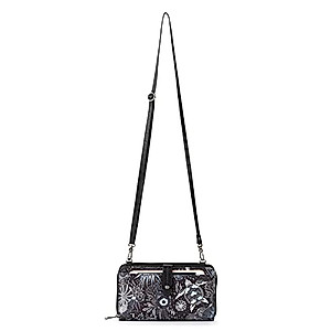 Sakroots womens Eco-twill Large Smartphone Crossbody Bag in Convertible Purse with Detachable Wristlet Strap Inclu, Midnight Seascape, One Size US
