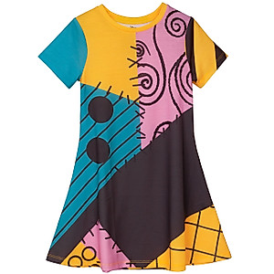 Nightmare Before Christmas Dress Girls Sally Cosplay Fancy Dress Up 13-14 Years