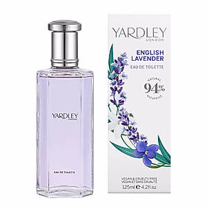 Yardley Of London English Lavender Eau de Toilette Spray for Women, 4.2 Ounce