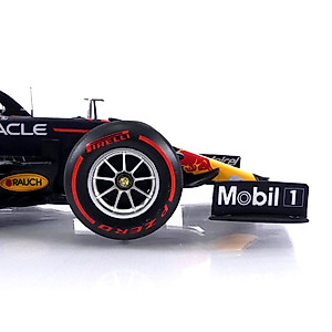 Minichamps 110211433 1:18 Red Bull Racing Honda RB16B-Max Verstappen-Winner Dutch GP 2021 Collectible Miniature Car, Multicoloured