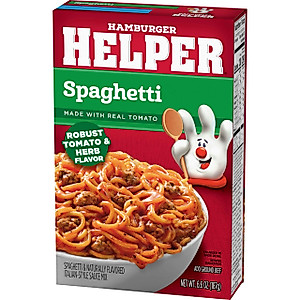 Hamburger Helper Spaghetti Pasta, 6.6 Ounces, 12 per Case
