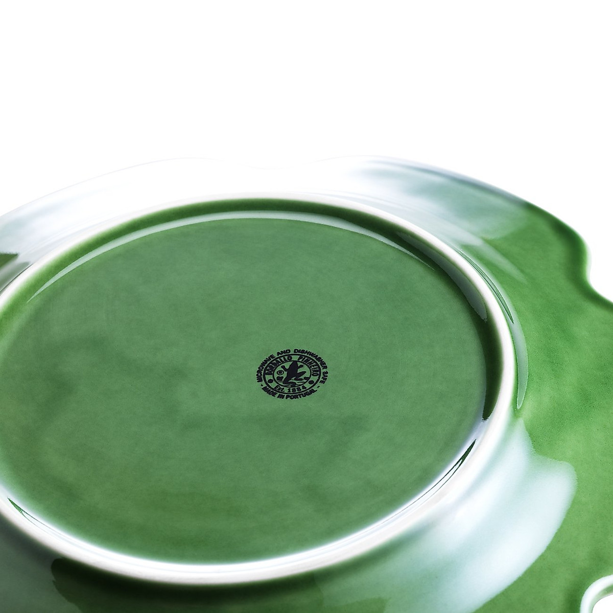 Bordallo Pinheiro Cabbage Green Dinner Plate, Set of 4