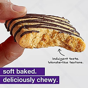 KIND Soft Baked Squares, Salted Caramel Almond Flour Blondie, 6 count