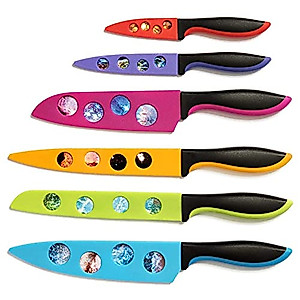 Chef’s Vision Blade Keepers Protective Knife Covers for the Cosmos Series Knives - Knives Not Included - Color Blade Cover Sheaths for Kitchen Knives - Blade Guards to Protect your Cosmos Knives