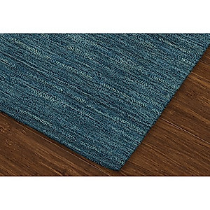 Dalyn Rugs RF100 Rafia Area Rug, 5-Feet by 7-Feet 6-Inch, Cobalt