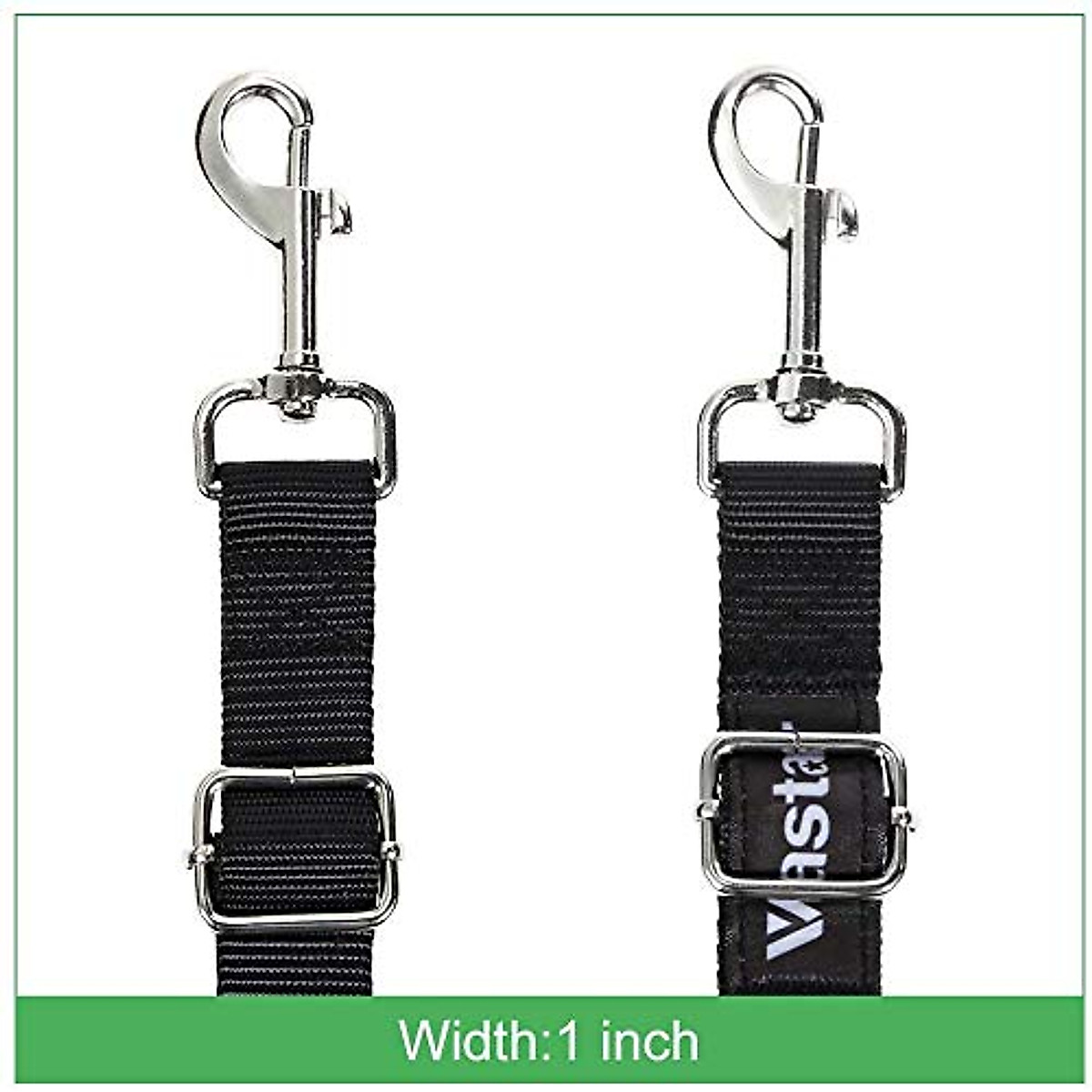 Vastar Double Dog Walker, Adjustable Heavy Duty Double Dog Leash for Pets, No Tangle Two Dogs Training Leash for Dogs up to 110 Pounds, Premium Quality Dog Leash Coupler for 2 Dogs