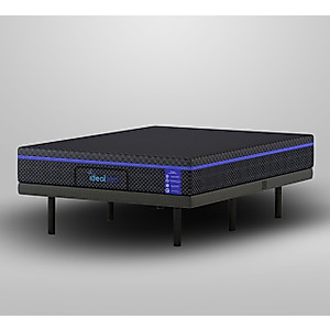iDealBed G4 Nova Luxury Memory Foam Mattress + 4i Custom Adjustable Bed, Pressure Relief Support, Cooling Temp Regulation, Advanced Silent Operation, Massage (Nova Firm, Twin XL)