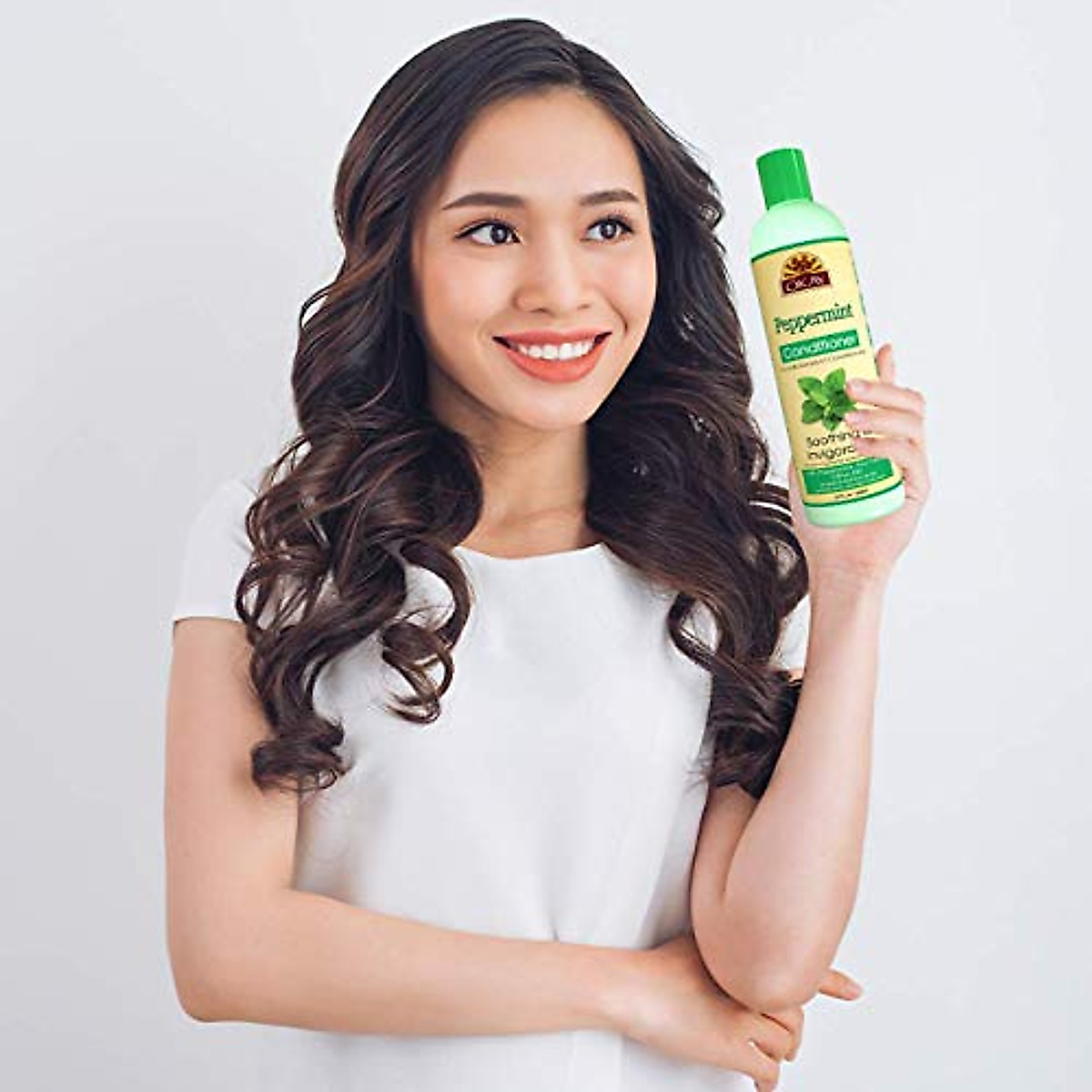 Okay | Soothing And Invigorating Peppermint Conditioner | Helps Refresh, Revitalize, And Add Softness To Hair | Sulfate, Silicone, Paraben Free For All Hair Types and Textures | Made in USA 12oz 355ml