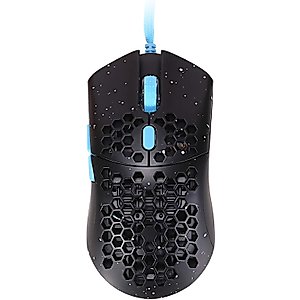 HK Gaming Sirius M Ultra Lightweight Honeycomb Shell Gaming Mouse | 54 Grams | 12000 cpi | USB Wired | 6 programmable Buttons | On-Board Memory | Anti Slip Grips | Sirius-M 12000cpi Phantom