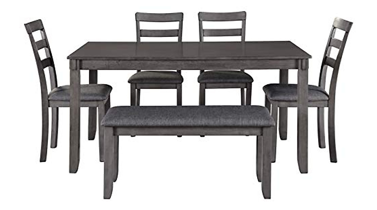 Signature Design Bridson Modern 6-Piece Dining Set | Stylish & Durable